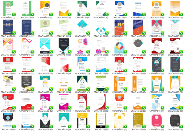 CHACHÁS 01 – 522 VETORES COREL - Mega Pack do Designer Legacy