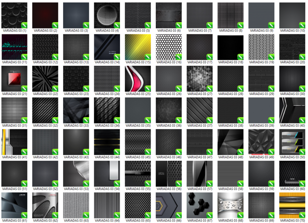 VARIADAS 01 – 1.059 VETORES COREL - Mega Pack do Designer Legacy