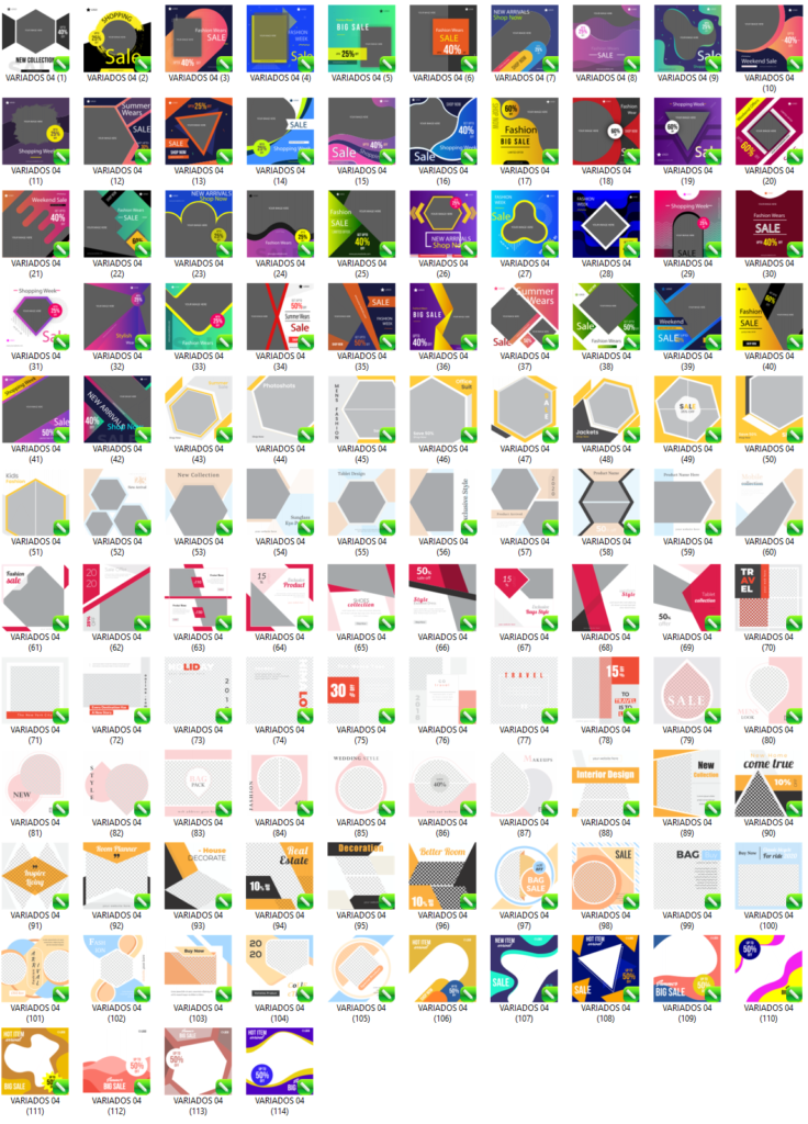 VARIADOS 01 – 856 VETORES COREL - Mega Pack do Designer Legacy