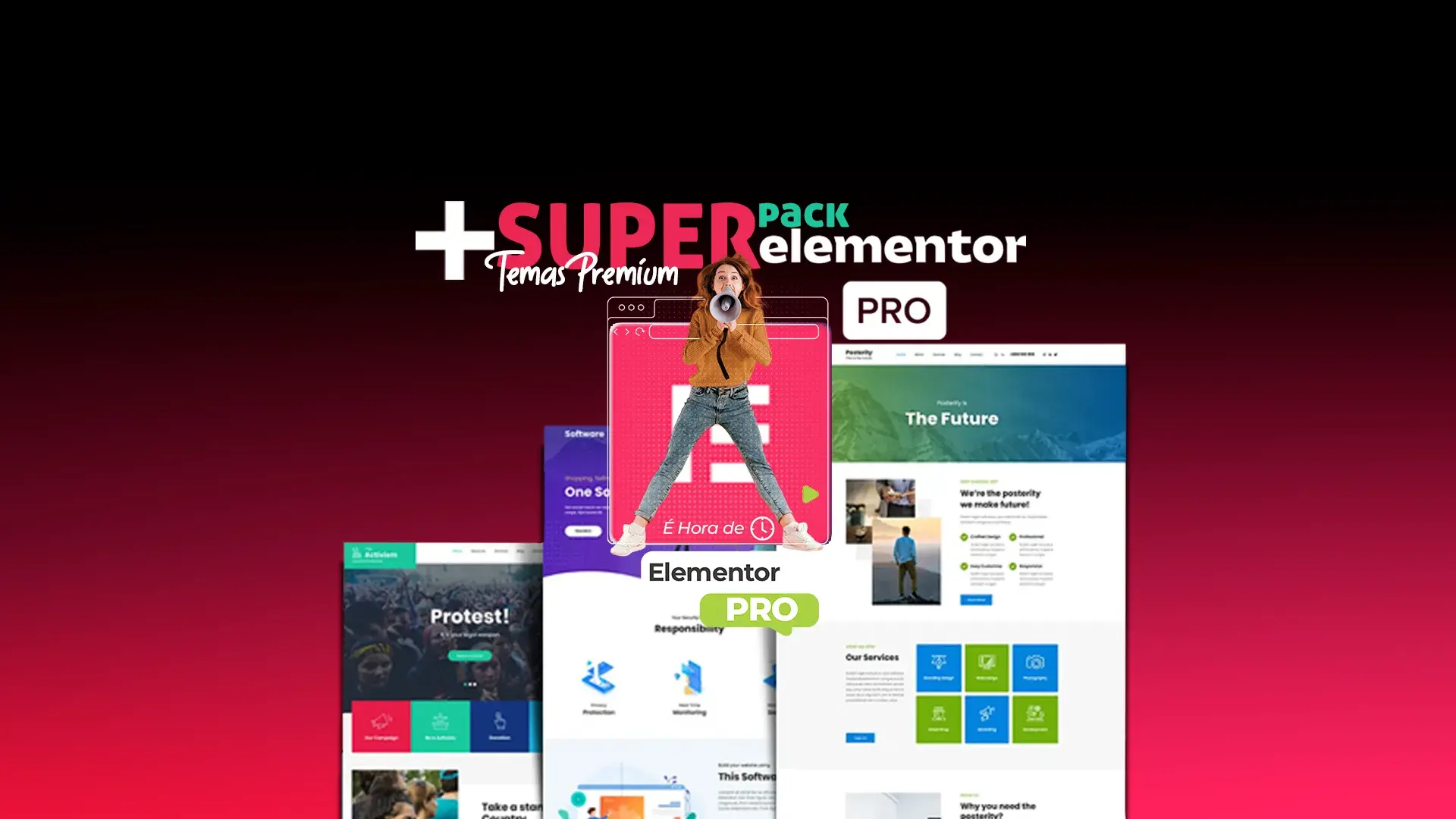 PACK ELEMENTOR PRO - Mega Pack do Designer Legacy PACK ELEMENTOR PRO - Mega Pack do Designer Legacy